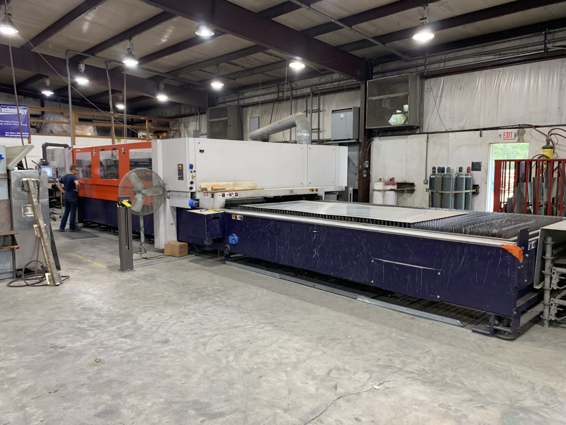 Laser & Plasma Cutting Services - Facilities in LA & OH - Deltak